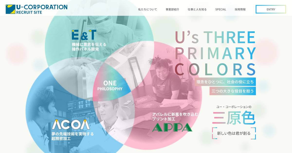 仕事と人を知る | ユー・コーポレーション RECRUIT SITE